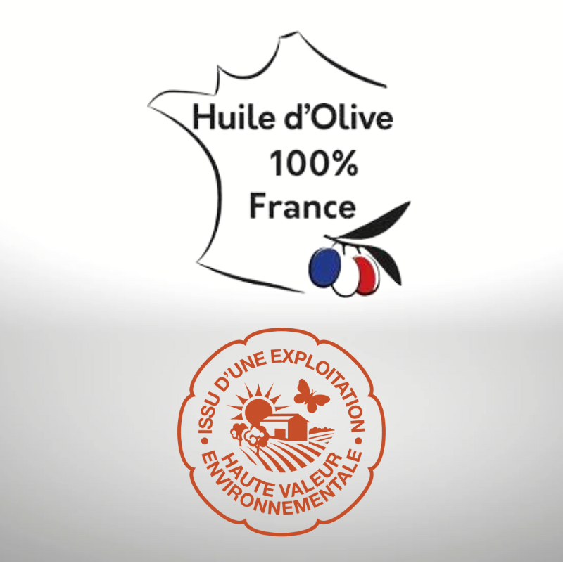 Huile d'olive vierge extra Picholine bouteille 75 cl|Moulin du Calanquet